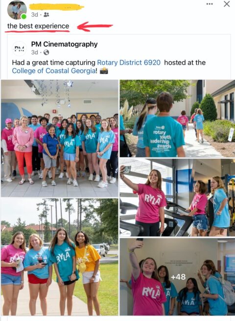 RYLA Registration & Timeline | Rotary District 6920